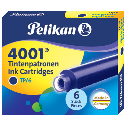 PELIKAN patrone 6 4001 301176 blue