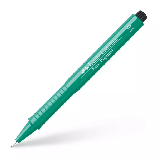 Faber Castell Fineliner Ecco Pigment 0.1 166163 green