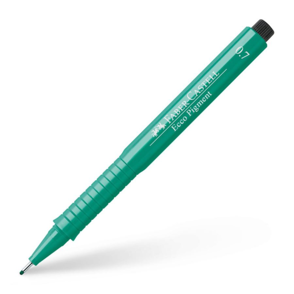Faber Castell Fineliner Ecco Pigment 0.7 166763 green