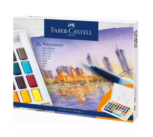 Faber Castell Watercolours in Pans 1/36 169736