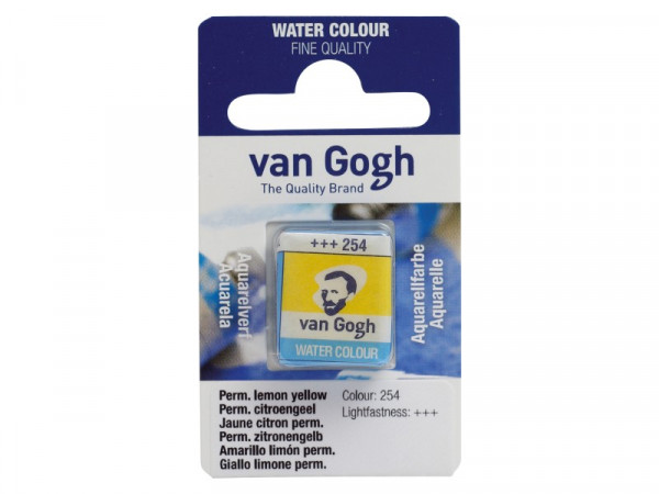 TALENS Van Gogh akvarel 687 254 permanent lemon yellow