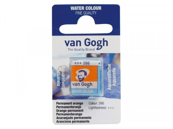 TALENS Van Gogh akvarel 687 266 permanent orange