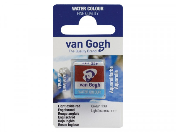 TALENS Van Gogh akvarel 687 339 light oxide red