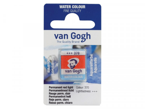 TALENS Van Gogh akvarel 687 370 permanent red L