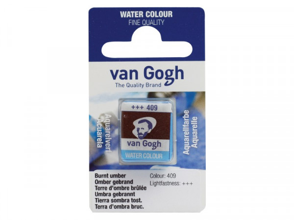 TALENS Van Gogh akvarel 687 409 burnt umber