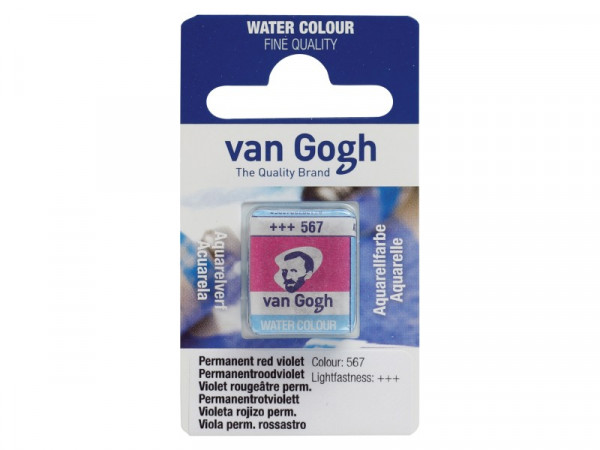 TALENS Van Gogh akvarel 687 567 permanent red violet