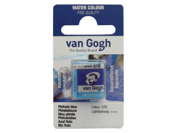 TALENS Van Gogh akvarel 687 570 phthalo blue