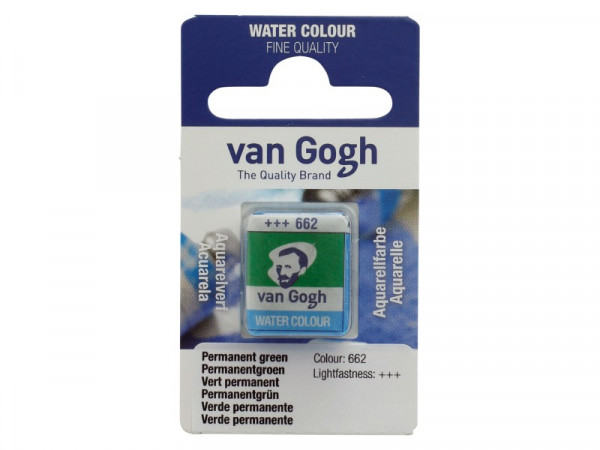 TALENS Van Gogh akvarel 687 662 permanent green