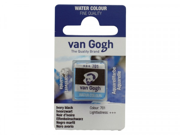 TALENS Van Gogh akvarel 687 701 ivory black