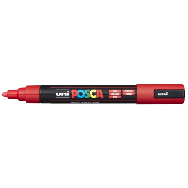 Uni POSCA Marker PC-5M, red