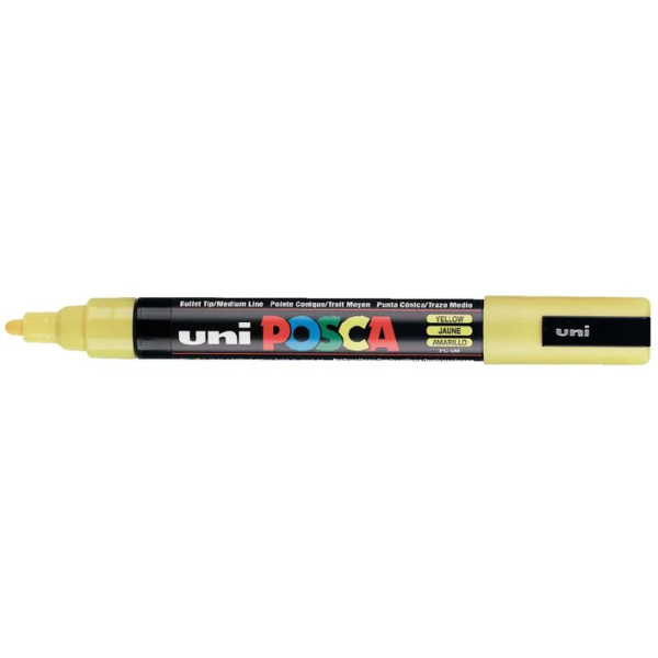 Uni POSCA Marker PC-5M, yellow