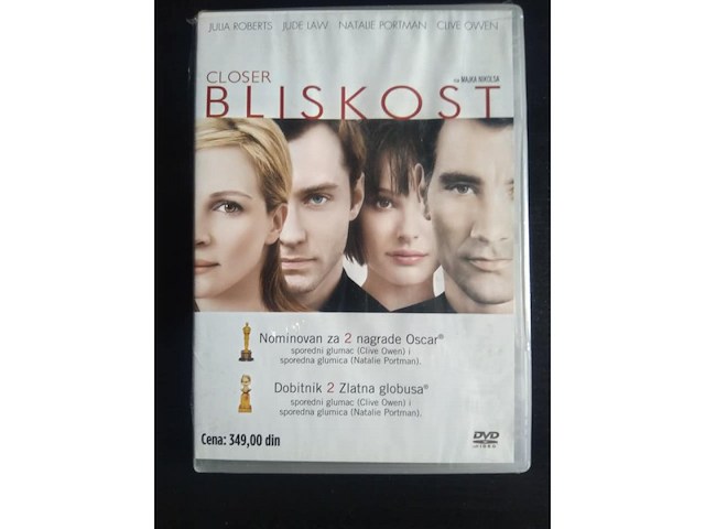 Bliskost / Closer  NOVO!!!