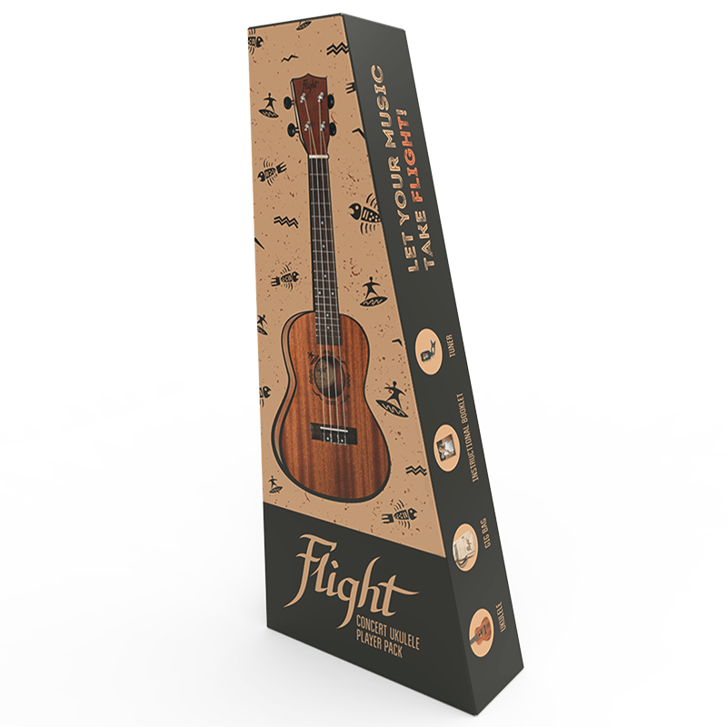 Flight NUC310 Concert Ukulele set