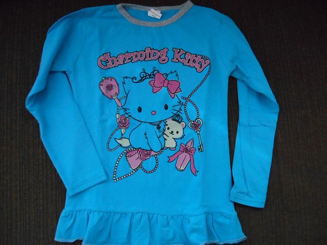 Plava bluza sa Hello Kitty