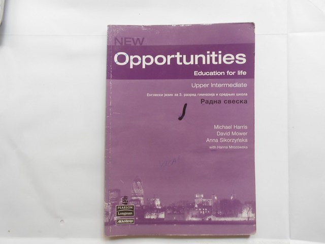 New opportunities,radna s,upper intermediate,engleski