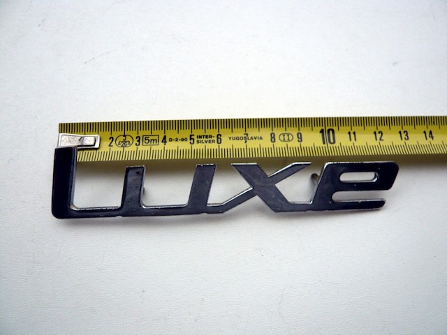 Znak LUXE Metalni Oldtajmer
