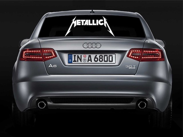 Auto nalepnica-Metallica