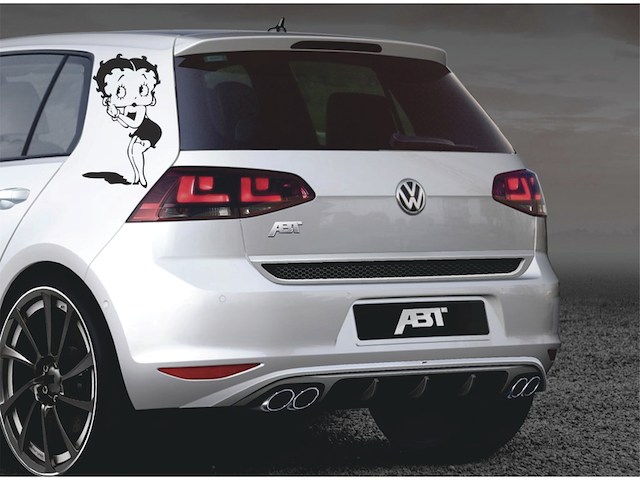 Auto nalepnica BETTY BOOP