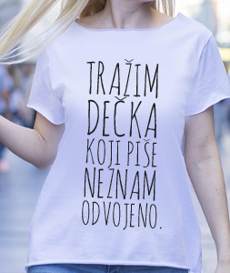 Tražim dečka koji…