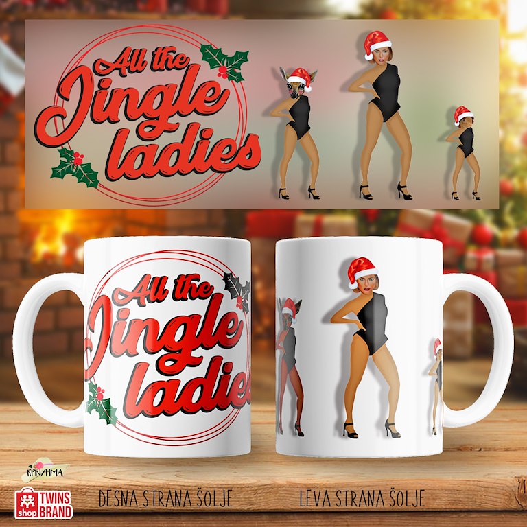 JINGLE LADIES ŠOLJA