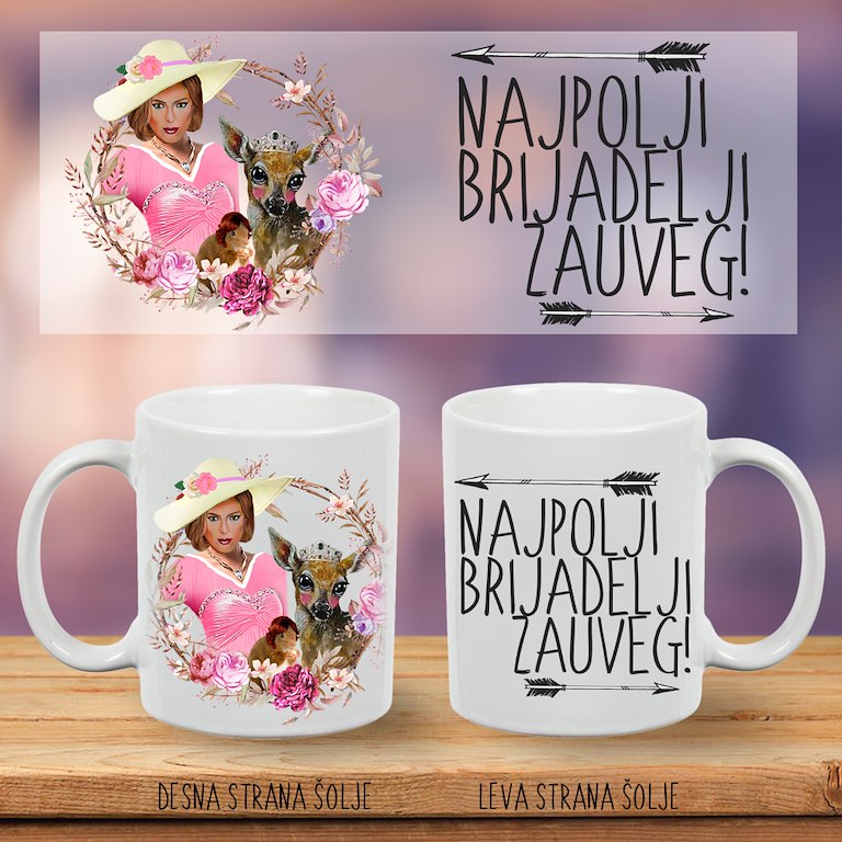 NAJPOLJI BRIJADELJI ZAUVEG ŠOLJA