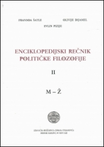 Enciklopedijski rečnik političke filozofije, tom 1 i 2