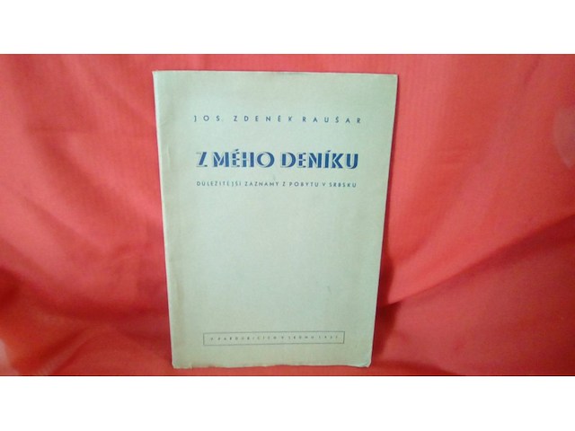 J.Z.RaušarIZ MOG DNEVNIKA Zapisi o životu u Srbiji 1937