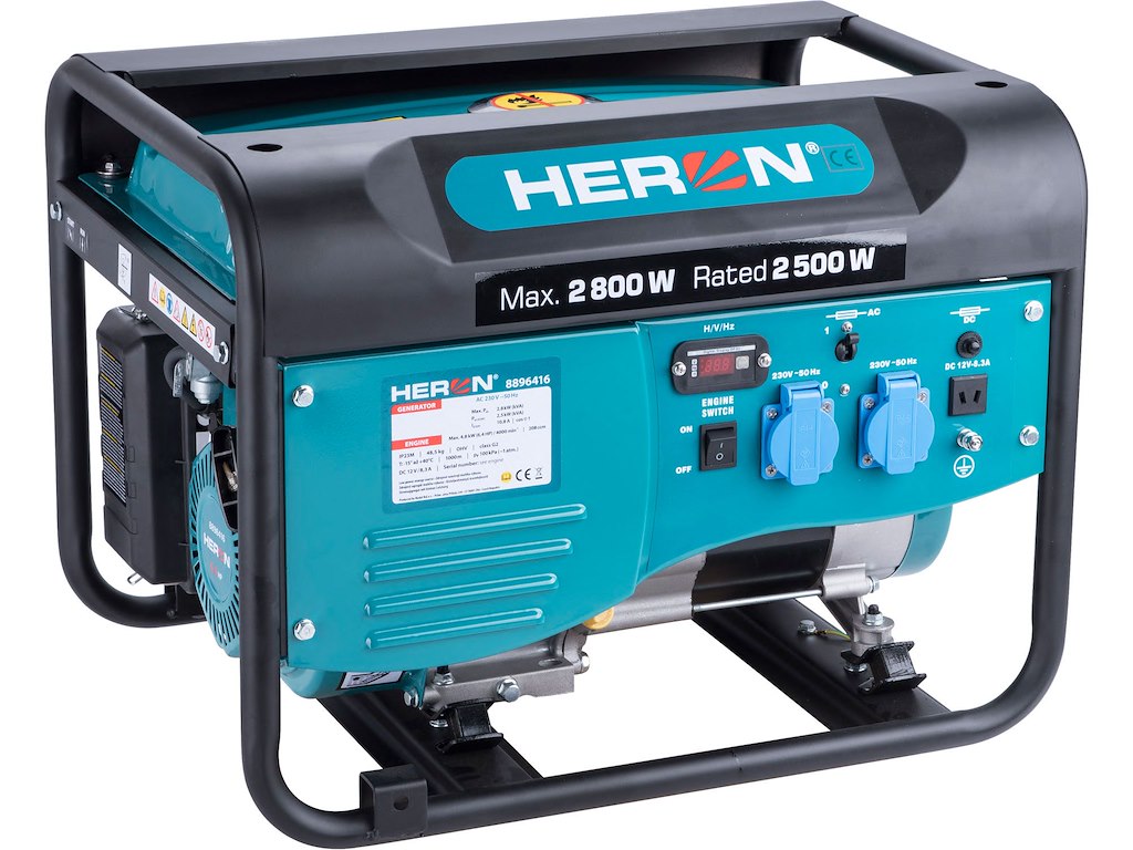 Heron benzinski agregat 2.8kW (230V), gurtna (8896416)