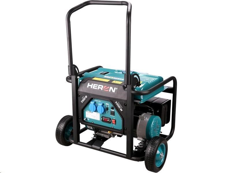 Agregat za struju 3,5kW / 230V - BENZIN - HERON (8896140) - rucni start