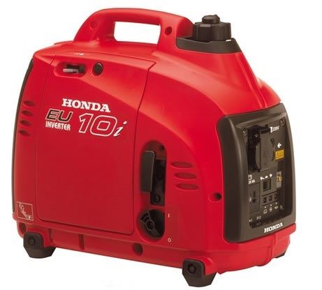 Honda bešumni agregat inverter EU 10 i, 1 kVA, 230V/12V, 13kg benzin