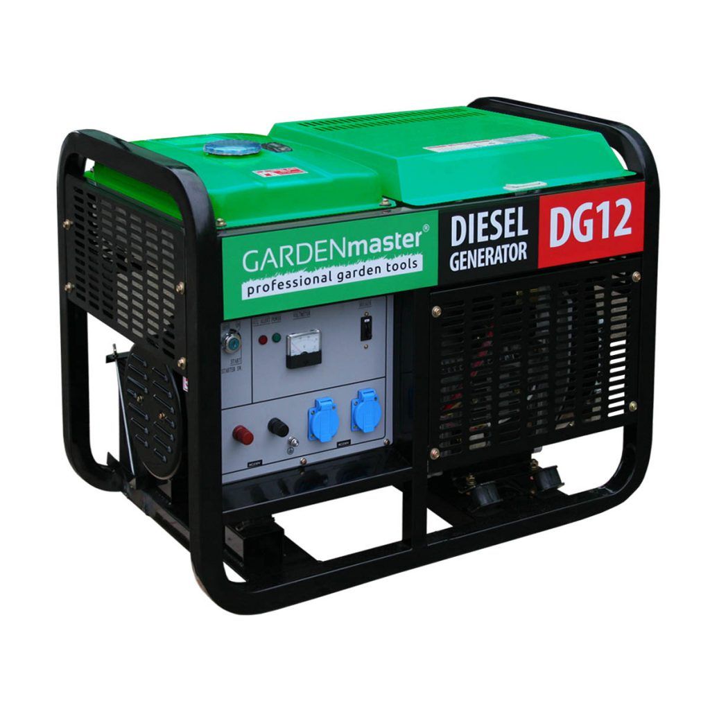 GardenMaster Dizel agregat DG12, 11kW, monofazni