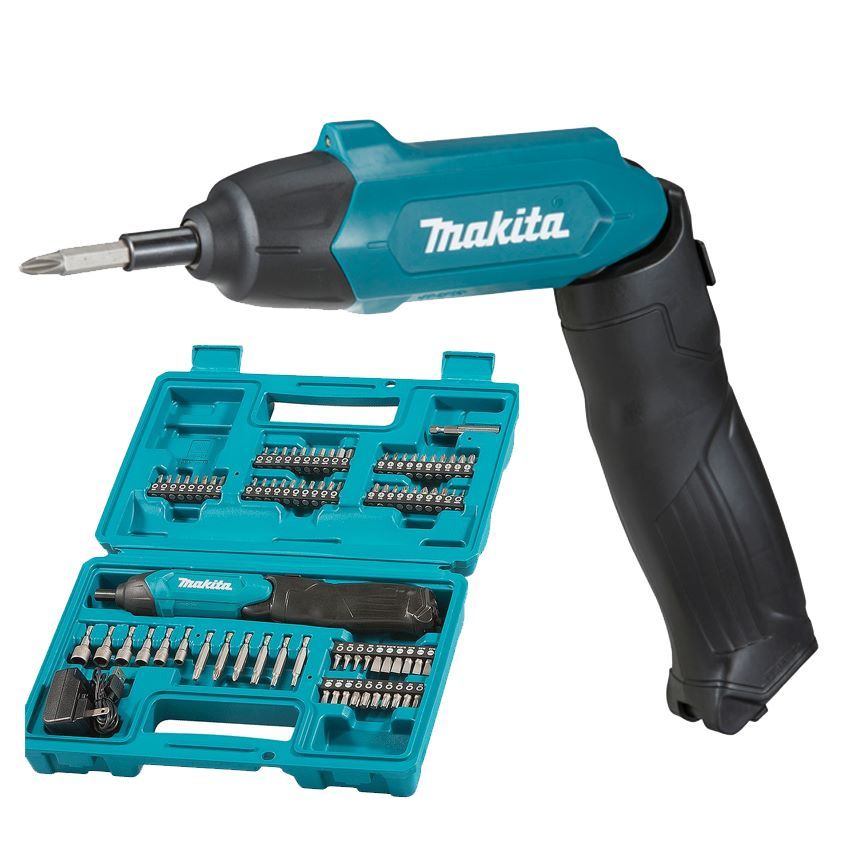 .Makita Aku. odvijač DF001DW sa 81 kom pribora Li-Jon 3,6 V/1,5 Ah/4,0 Nm