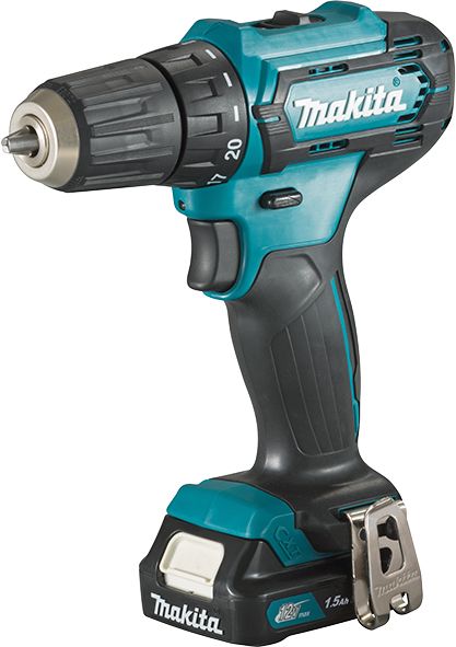 Makita DF333DWYE Akumulatorska bušilica - odvijač 12V +2x bat. 12V/1.5Ah