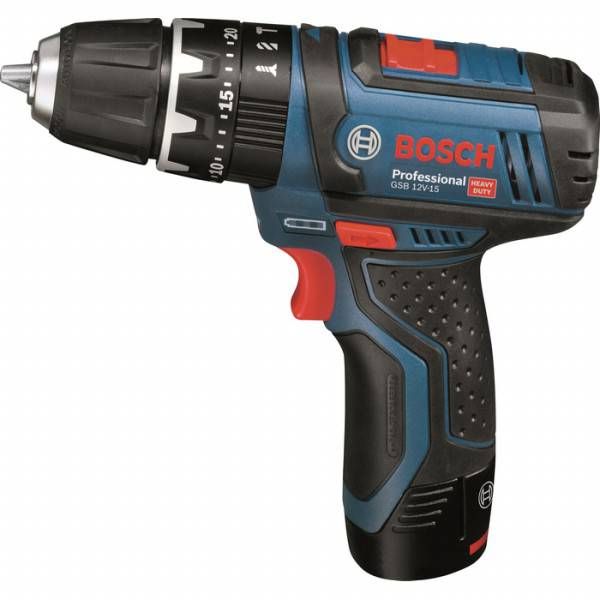 Aku. vibraciona odvijač 12 V/2,0 Ah/30 Nm - GSB 12V-15 - Bosch