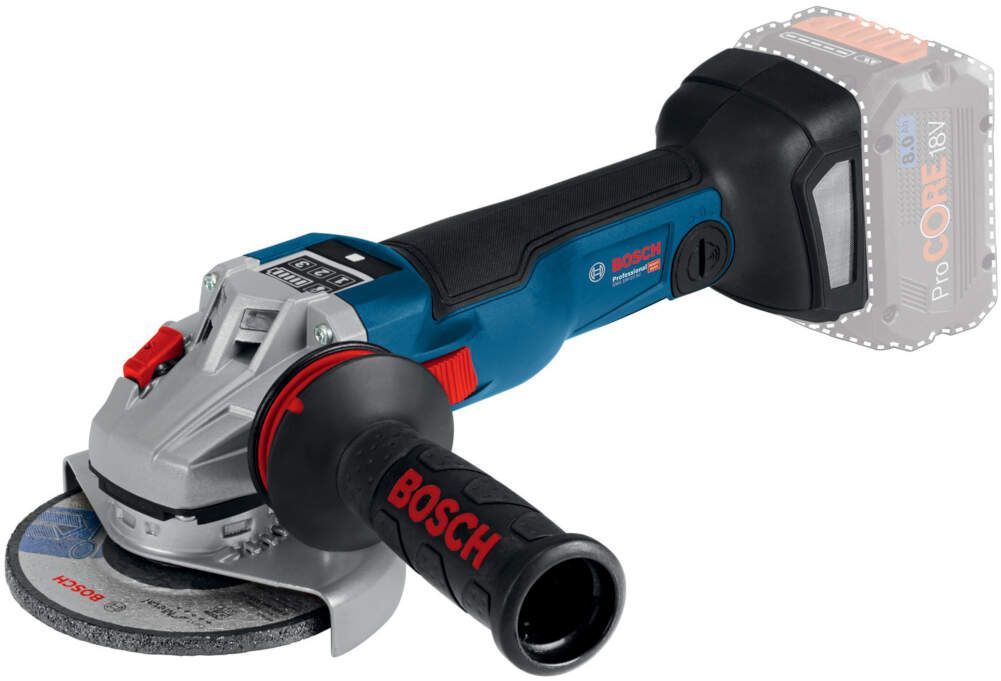 .Bosch Aku ugaona brusilica,sa potenciometrom- 150mm GWS 18V-10 SC - bez baterije (06019G350B)