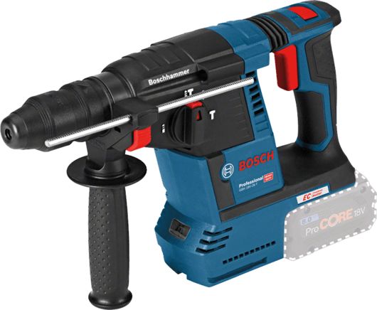 .Bosch Akumulatorski elektro-pneumatski čekić bušilica GBH 18V-26 F (18V / 2.6J) Bez baterije (0611910000)