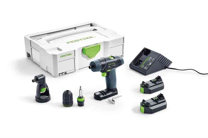 Festool Akumulatorska bušilica - TXS Li 2, 6-Set, 10.8V/2.6Ah (576102)