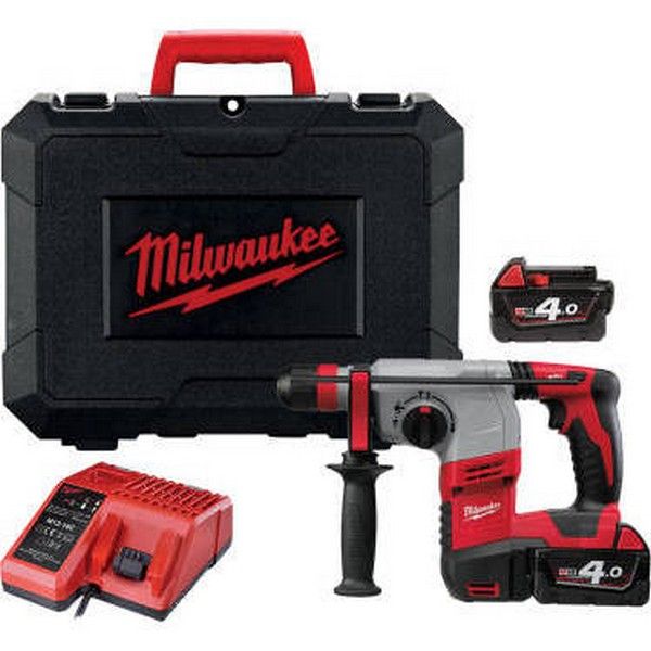 Milwaukee aku čekić bušilica HD18 HX-402C, SDS+, 18V/4Ah, 2.4J (4933441280)