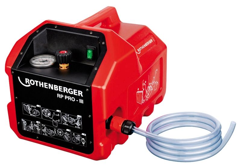 Samousisna električna probna pumpa do 40 bara RP PRO III - Rothenberger