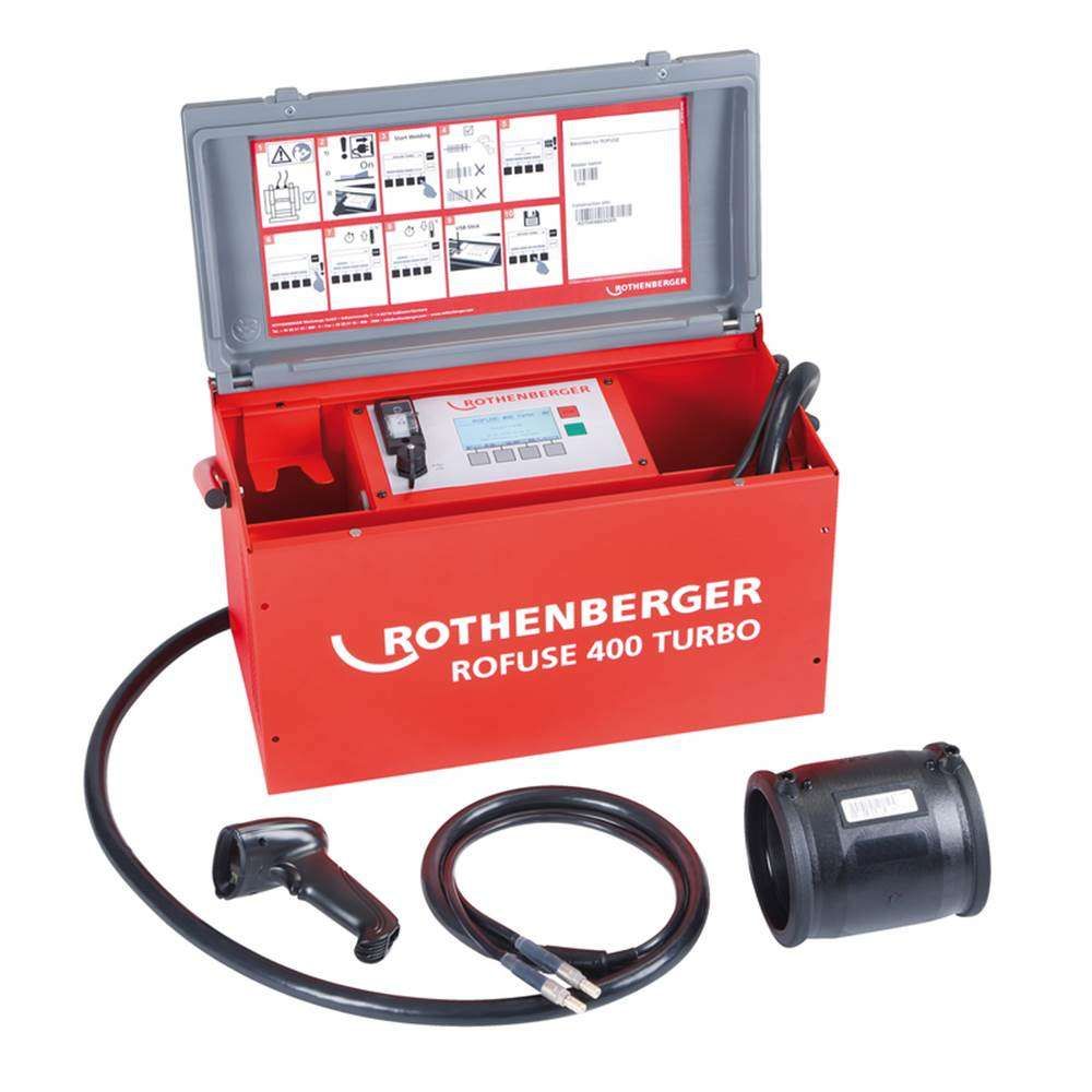 Univerzalni uređaj za elektrofuziono spajanje Ø20–400 mm - ROFUSE 400 TURBO - Rothenberger
