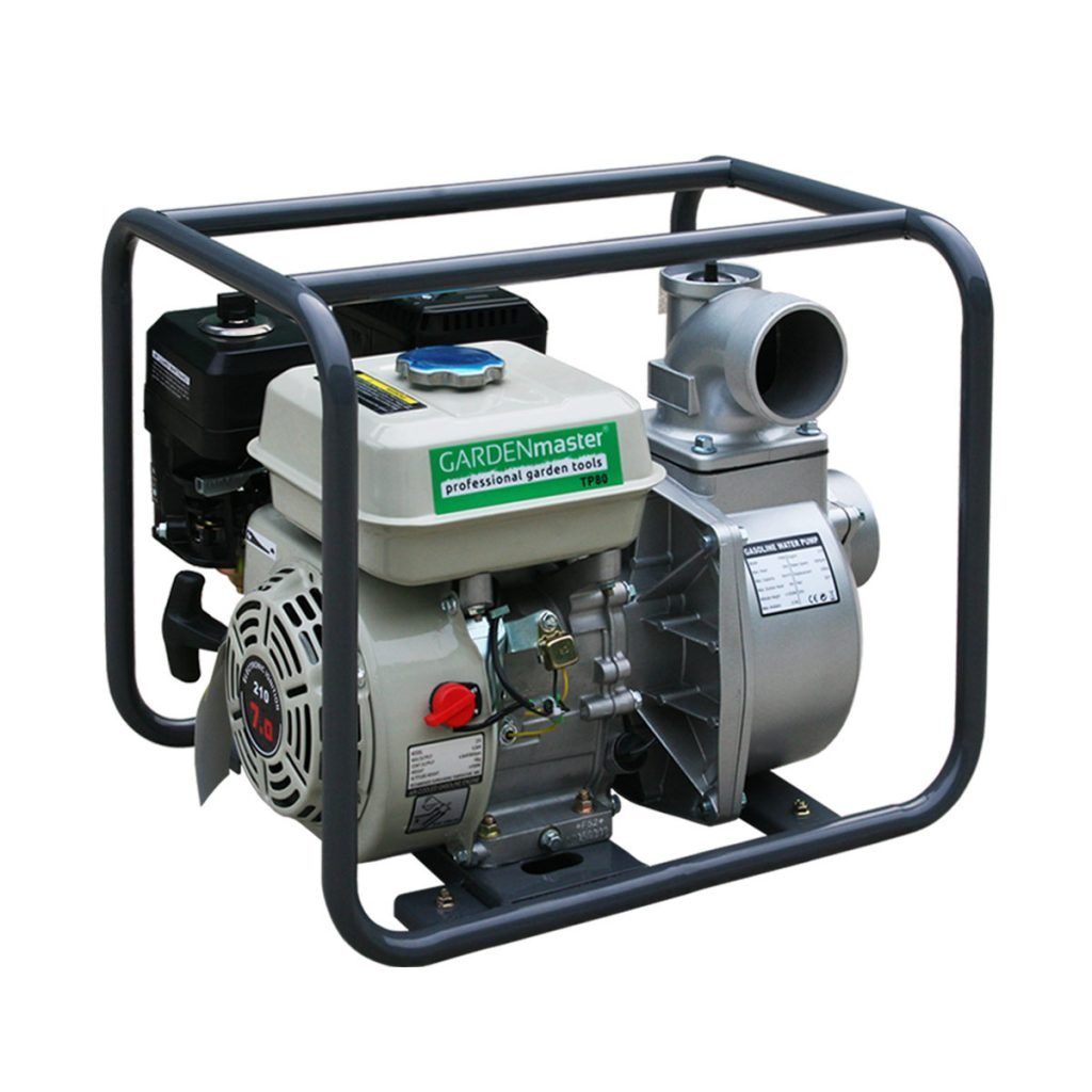 GardenMaster Benzinska pumpa za vodu TP80 (3"), 7KS, 50000 l/h