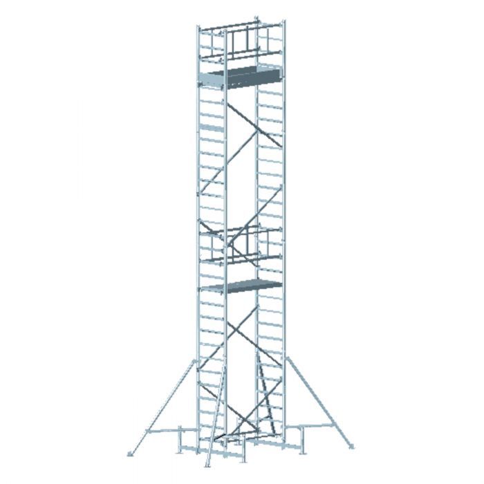 ZARGES Z300 skela radna v. 9m, (2,00x0,7m) - Modul A+B+C+D