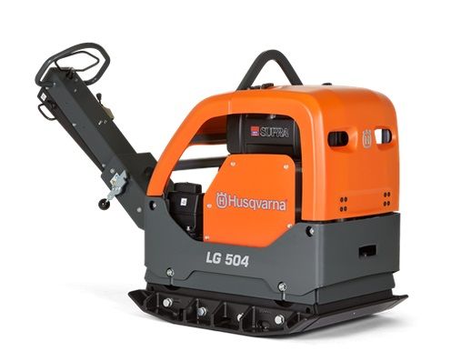 Husqvarna reverzibilna dizelska vibro ploča LG 504, 513kg, 65kN