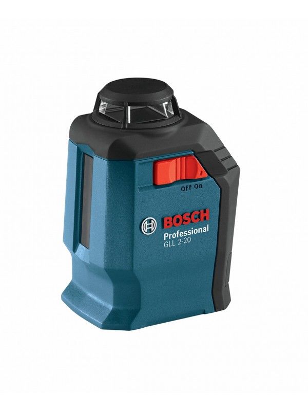 .Linijski laserski nivelator 20m - GLL 2-20 Professional Bosch
Bosch GLL 2-20 samonivelišući laser za linije. Linijski laser sa 360° horizontalnom linijom. Domet 20m. 0601063J00