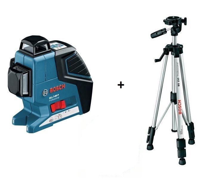 .Linijski laser GLL 3-80 - 3x360°/80 m domet + BT 150 stativ - Professional Bosch ( bez prijemnika LR2 )