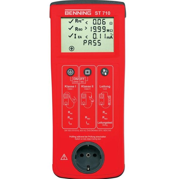 Instrumenta za ispitivanje elektro uređaja ST 710 - Benning