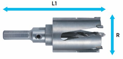 Višenamenske TCT kruna 25x60mm - D-42690 - (STANDARD) Makita