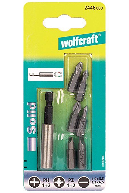 Set bitova Solid 7 delova - 2446000 - WOLFCRAFT