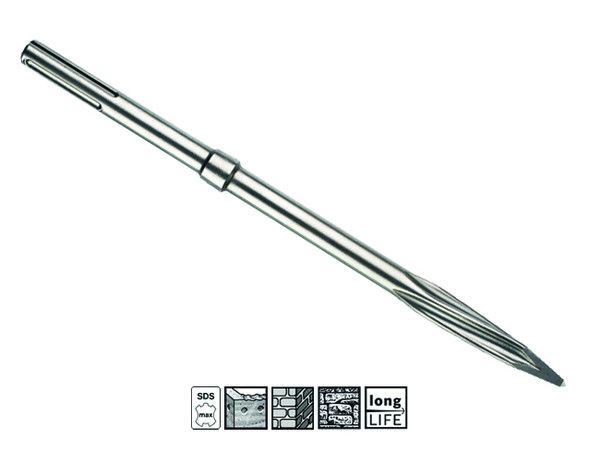 Špic SDS-max RTec Sharp, 400 mm, 2608690167, Bosch
Špic SDS-max RTec Sharp, 400 mm, 2608690167, Bosch