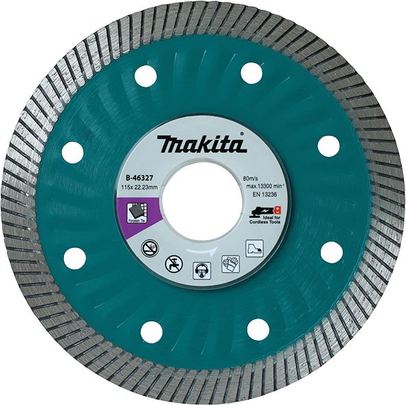 Dijamantski talasasti list za suvo sečenje 230x7x22,23mm, D-52825 Makita